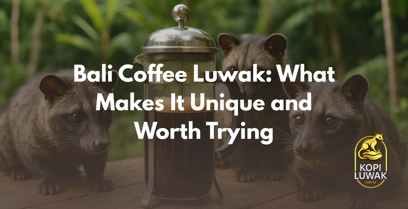 Bali Coffee Luwak: What Makes It Unique and Worth Trying - Kopiluwak.coffee