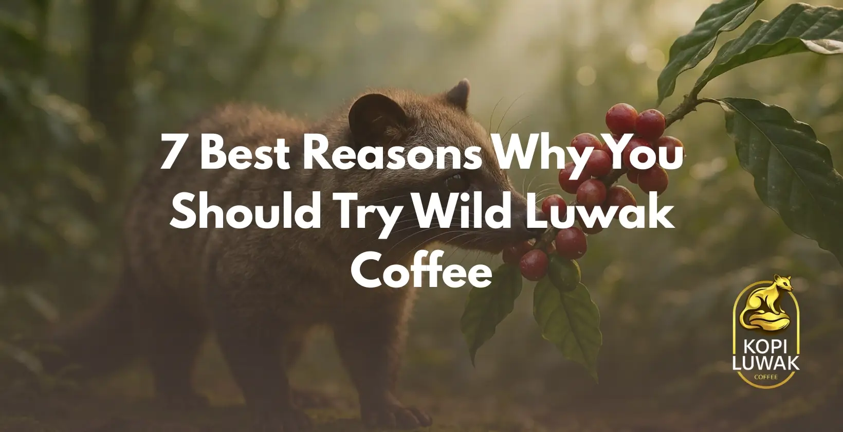 7 Best Reasons Why You Should Try Wild Luwak Coffee - Kopiluwak.coffee