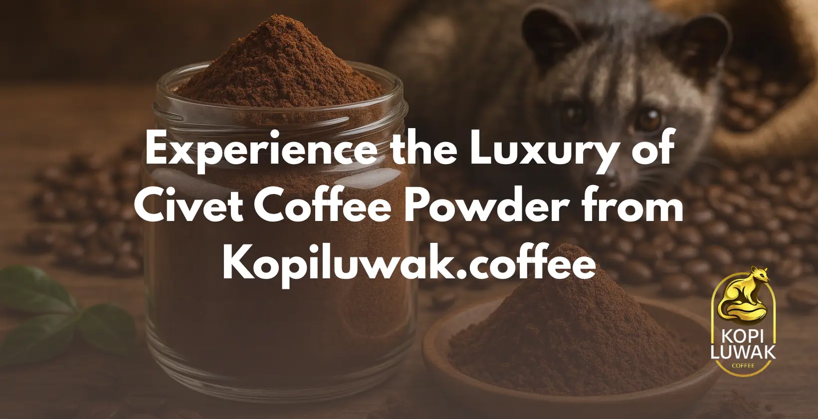 Experience the Luxury of Civet Coffee Powder from Kopiluwak.coffee ...