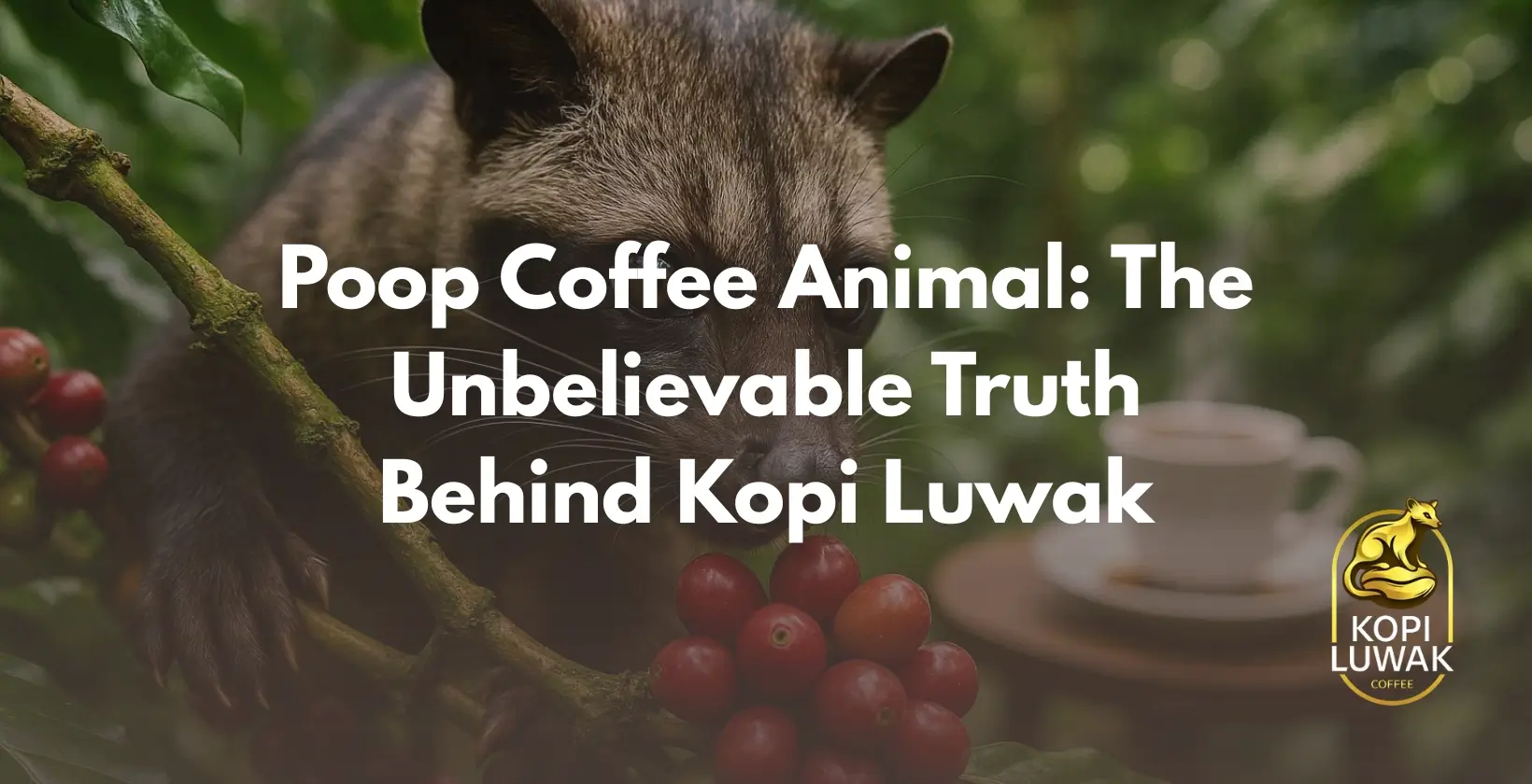 Poop Coffee Animal: The Unbelievable Truth Behind Kopi Luwak ...