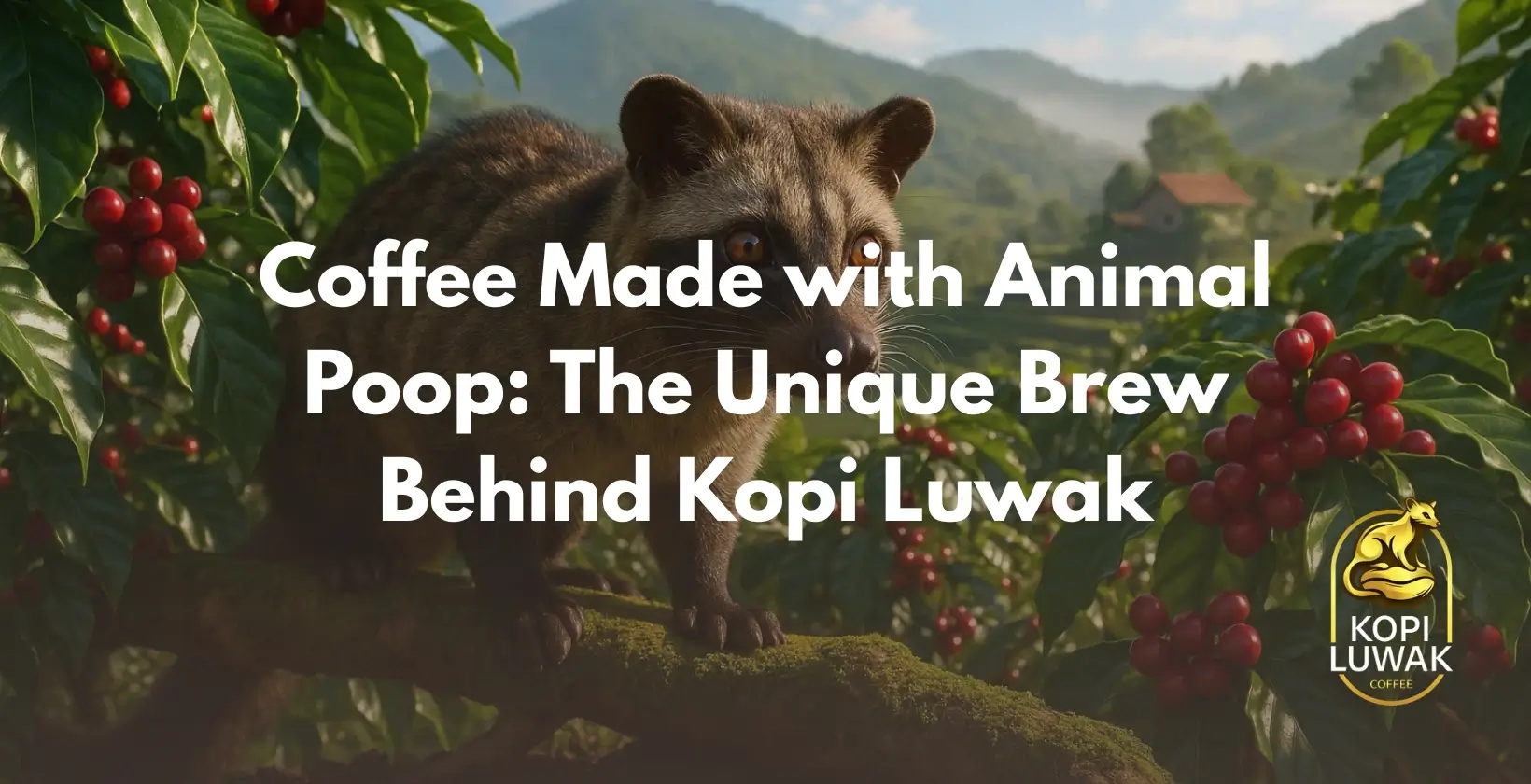 Coffee Made with Animal Poop: The Unique Brew Behind Kopi Luwak ...