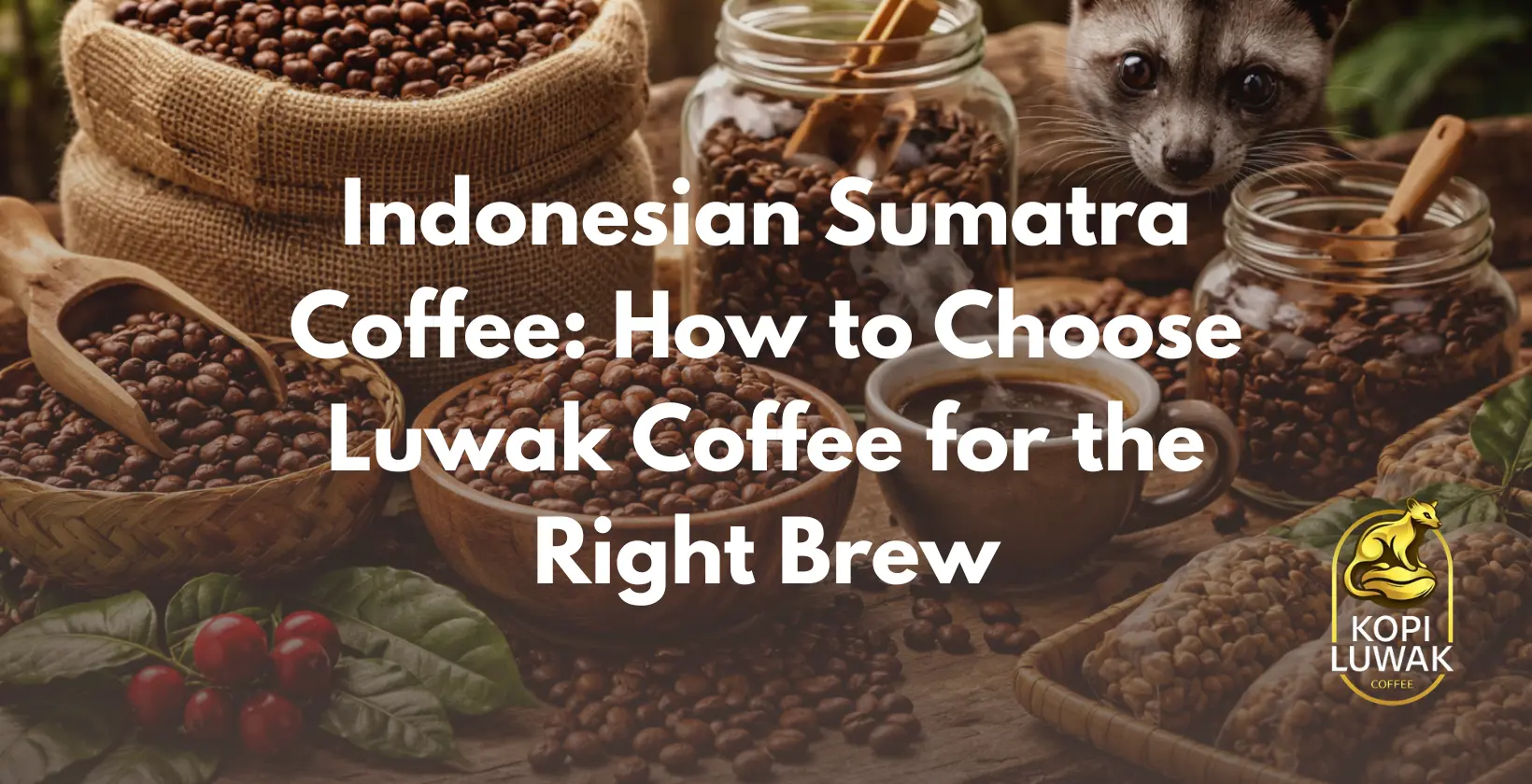 Indonesian Sumatra Coffee: How to Choose Luwak Coffee for the Right ...