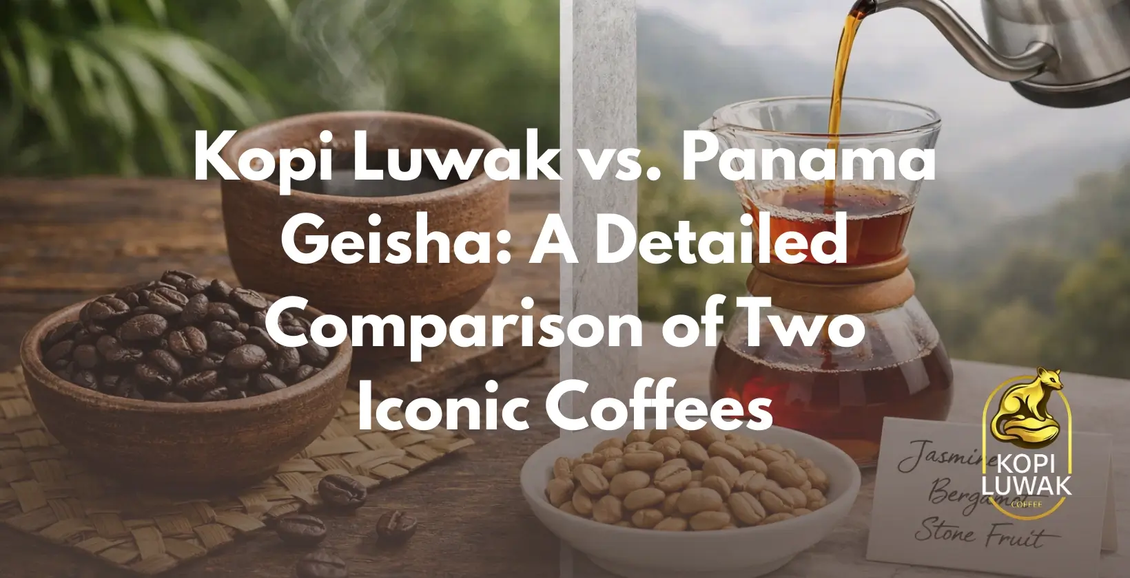Kopi Luwak vs. Panama Geisha: A Detailed Comparison of Two Iconic ...