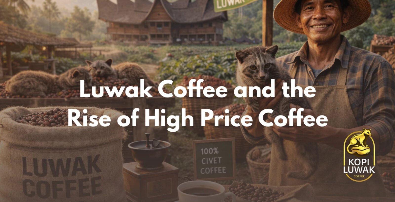 Luwak Coffee and the Rise of High Price Coffee - Kopiluwak.coffee